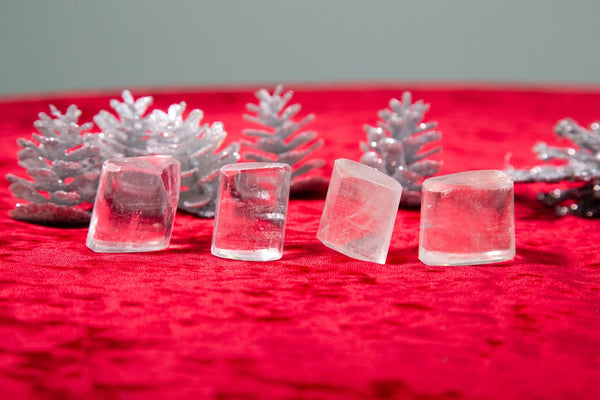 Optical Calcite Rhombohedrons – The Crystal Cavern